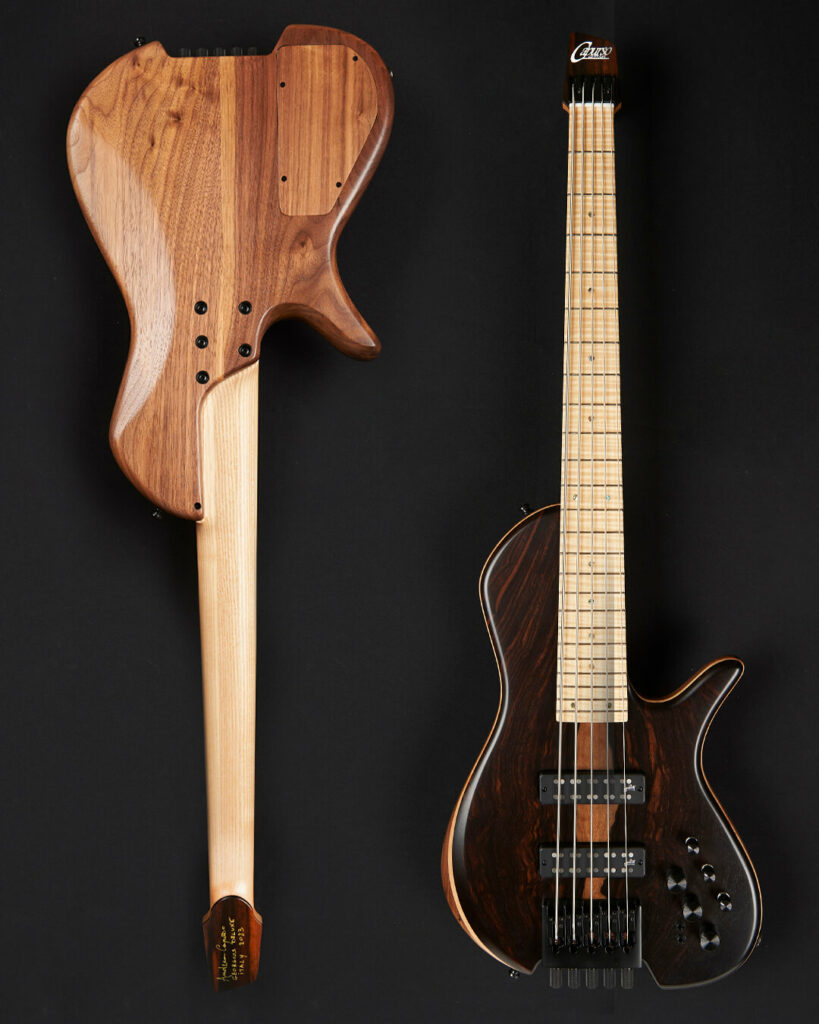 Georgius Deluxe 5 Strings Headless Capurso Guitars